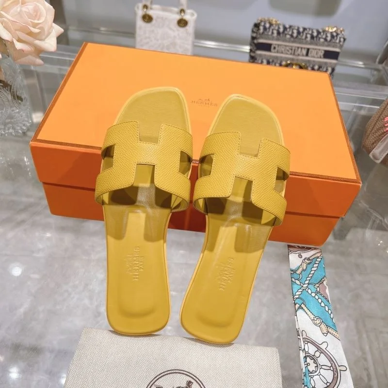 Real Hermes Slippers