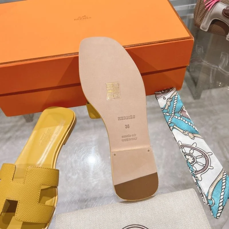 Real Hermes Slippers
