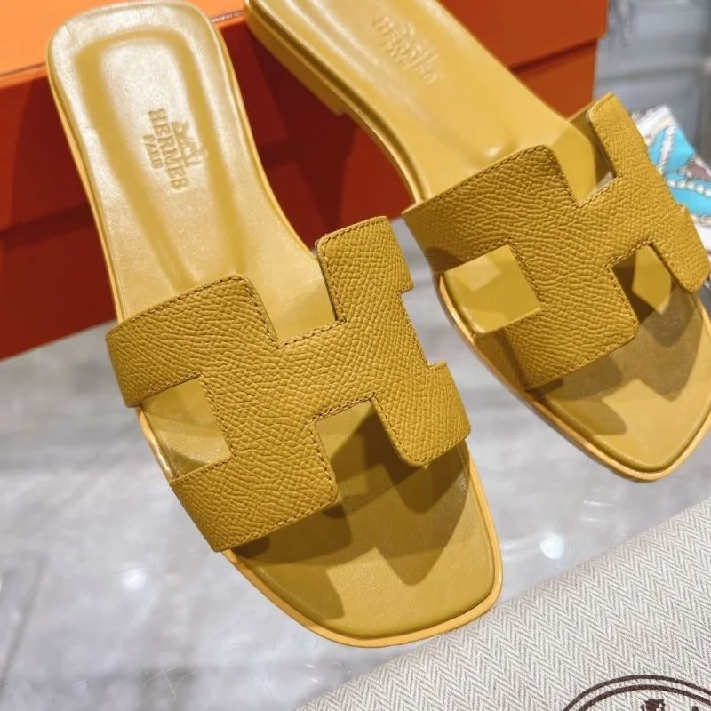Real Hermes Slippers