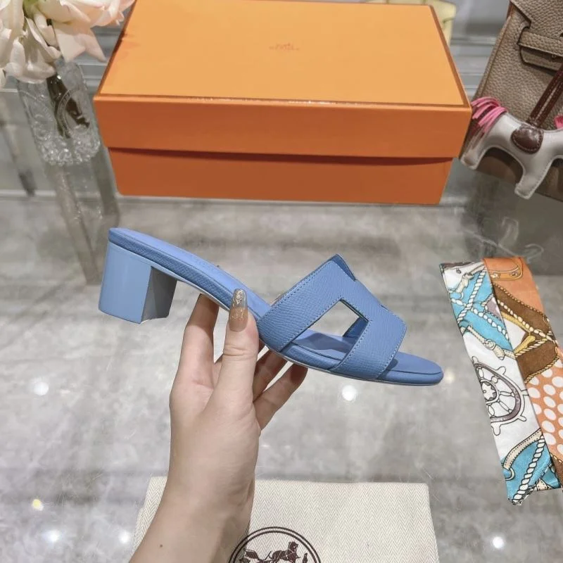 Indistinguishable Hermes Slippers