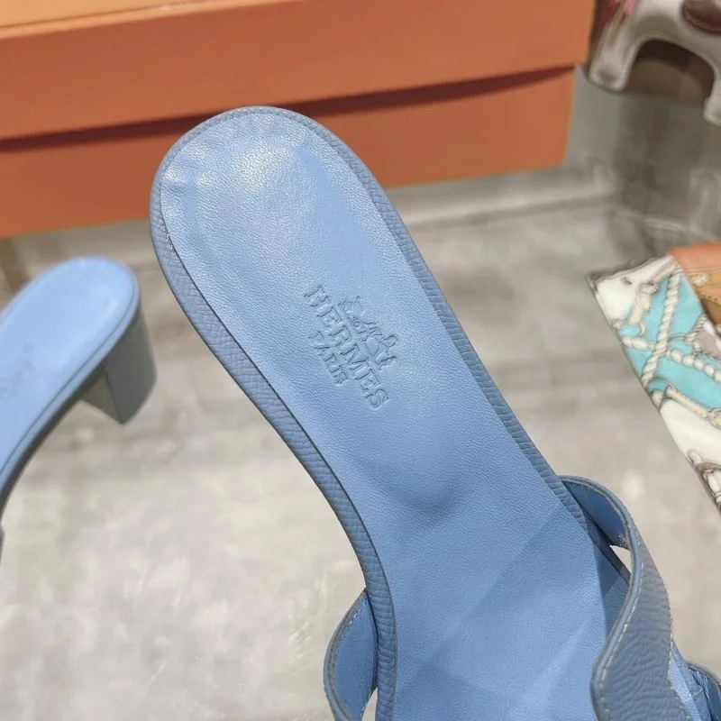 Indistinguishable Hermes Slippers