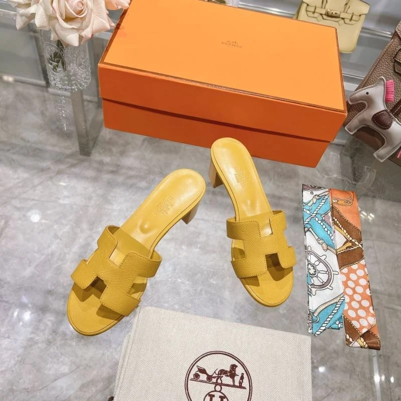 Brand-authenticated Hermes Slippers