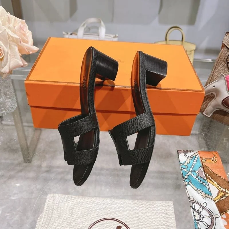 Mirror quality Hermes Slippers
