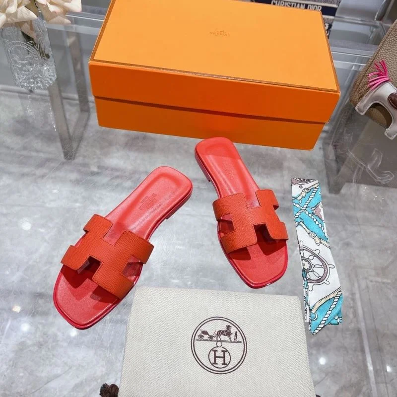 Brand-authenticated Hermes Slippers