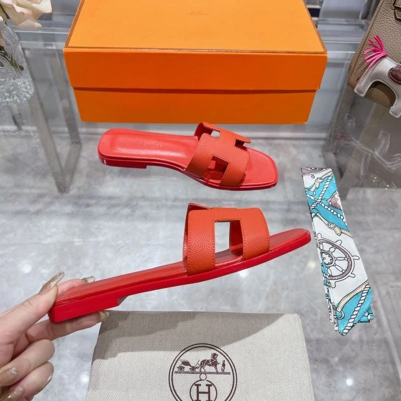 Brand-authenticated Hermes Slippers