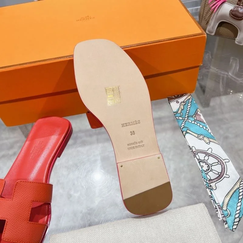 Brand-authenticated Hermes Slippers
