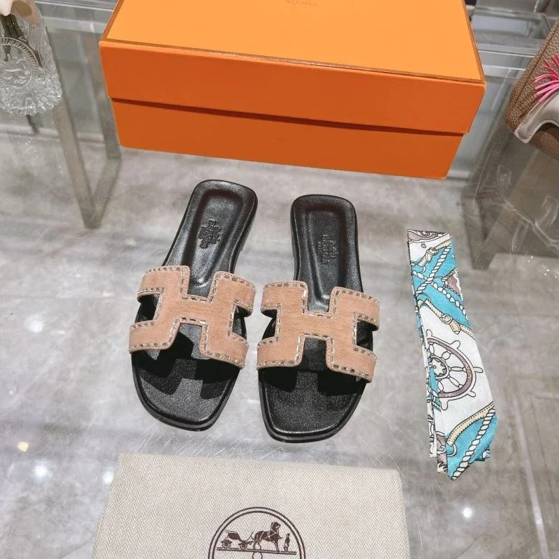 Hermes Slippers