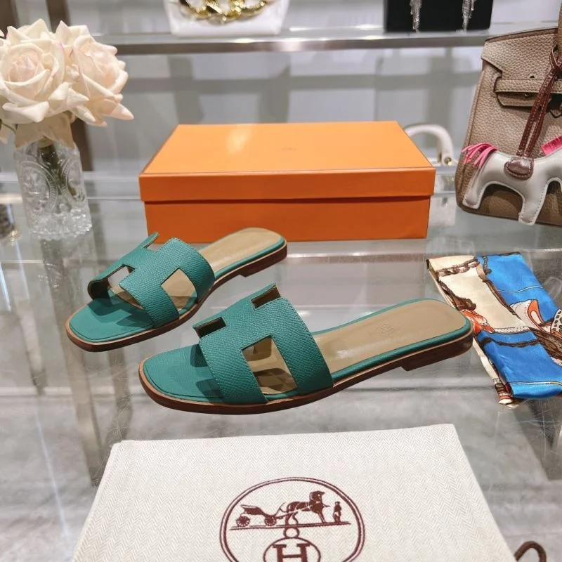 Value-priced Hermes Slippers