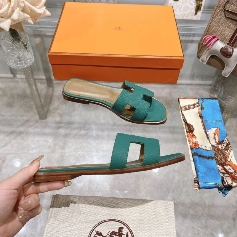 Value-priced Hermes Slippers