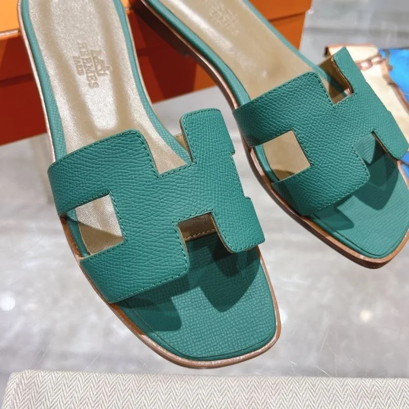 Value-priced Hermes Slippers