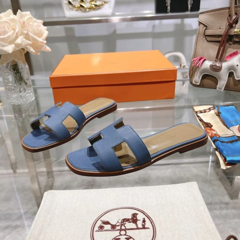 Real Hermes Slippers