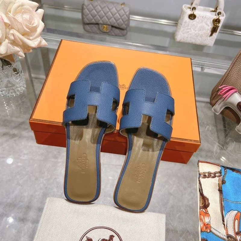 Real Hermes Slippers