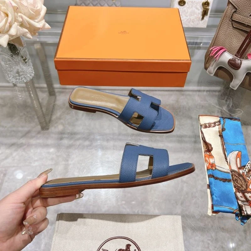 Real Hermes Slippers