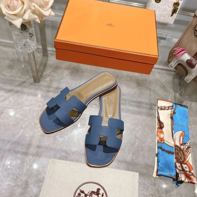 Real Hermes Slippers