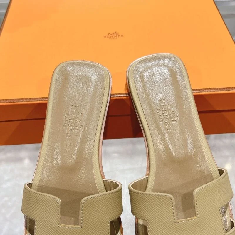 Indistinguishable Hermes Slippers