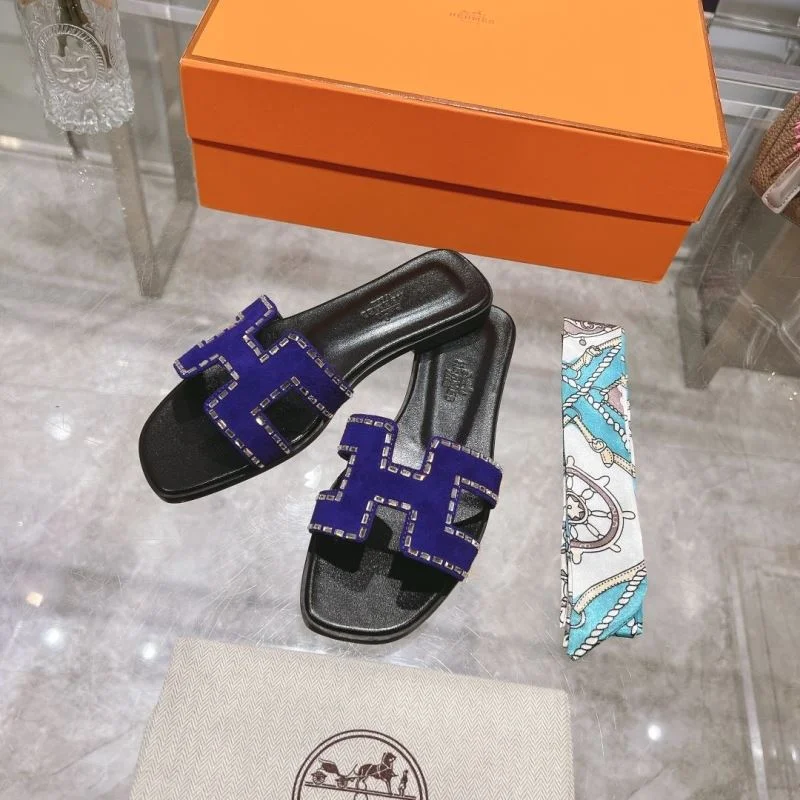 Brand-authenticated Hermes Slippers