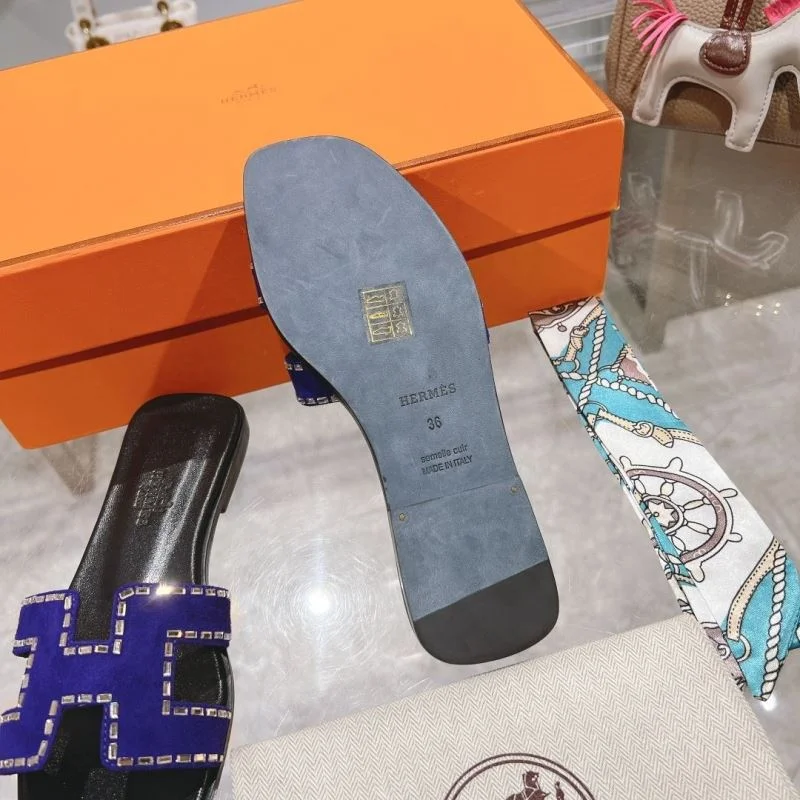 Brand-authenticated Hermes Slippers