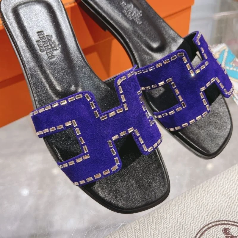Brand-authenticated Hermes Slippers