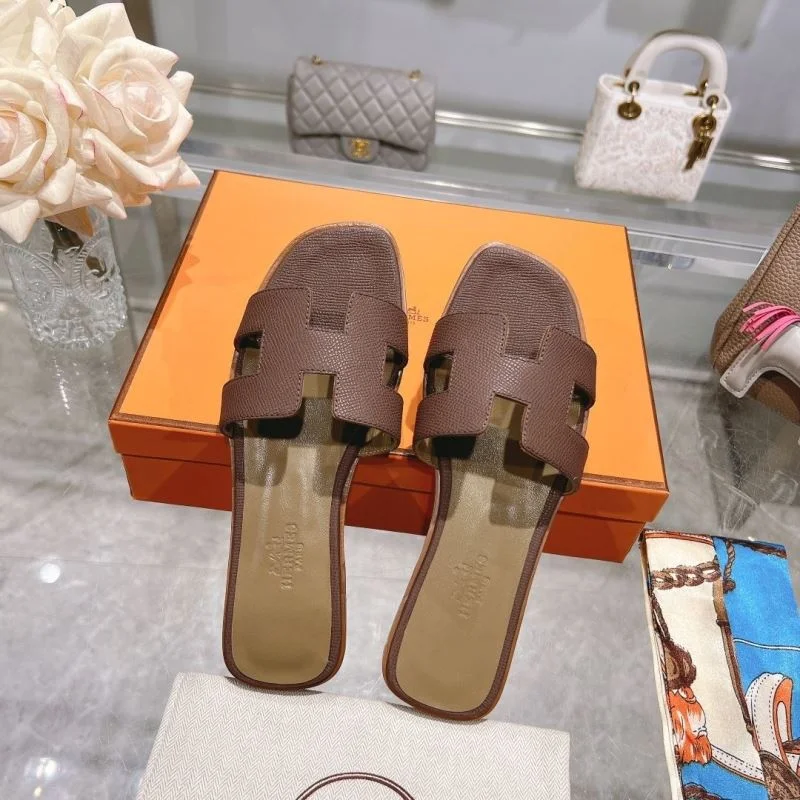 Exact replica Hermes Slippers
