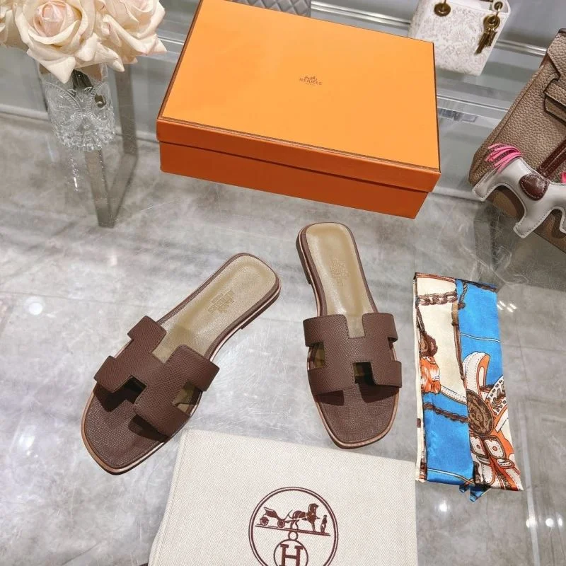 Exact replica Hermes Slippers