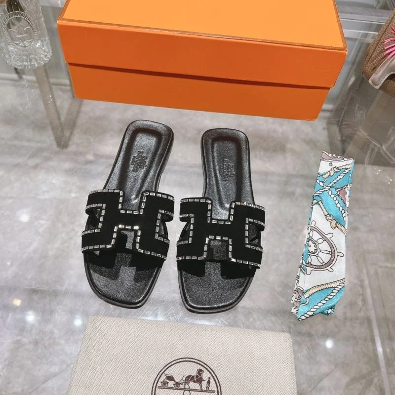 Hermes Slippers