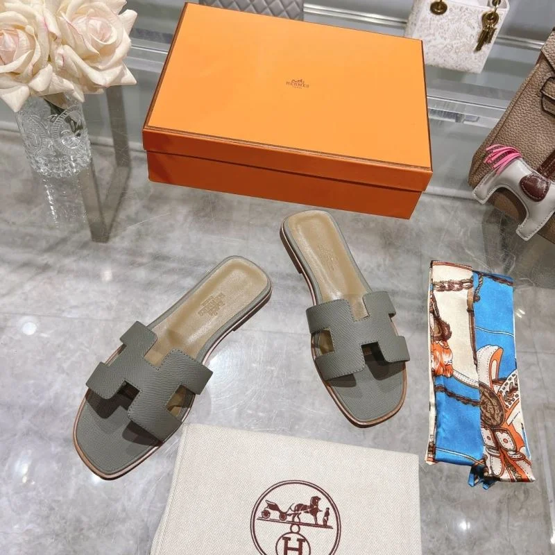 Mirror quality Hermes Slippers