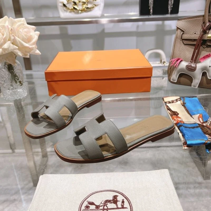 Mirror quality Hermes Slippers