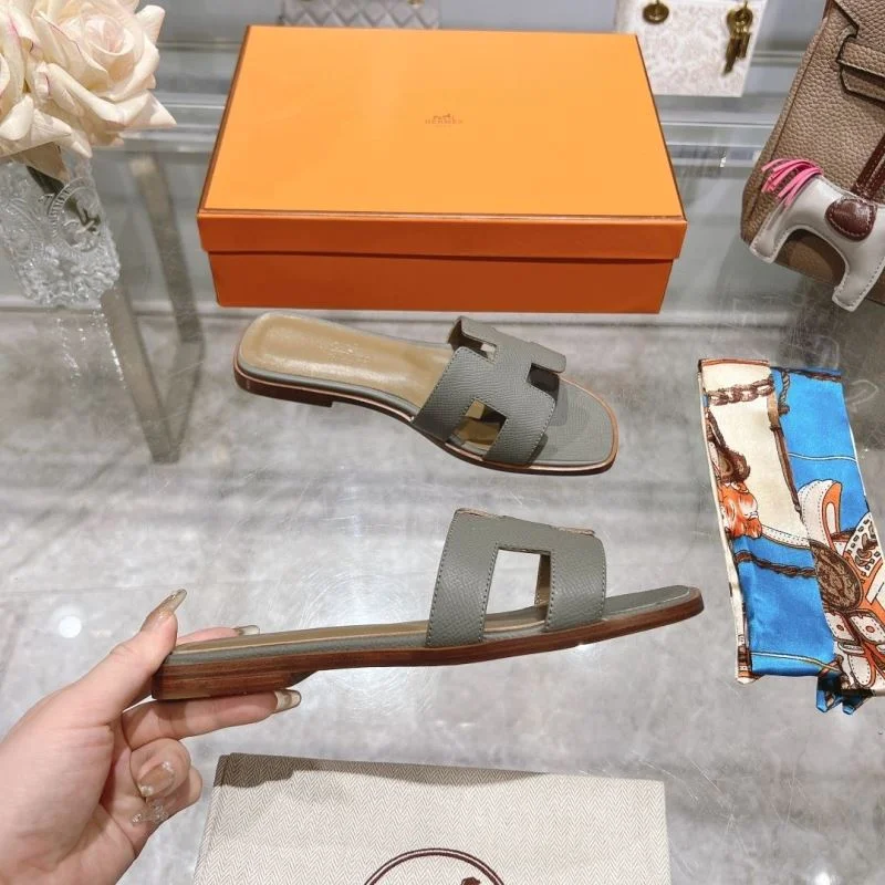Mirror quality Hermes Slippers