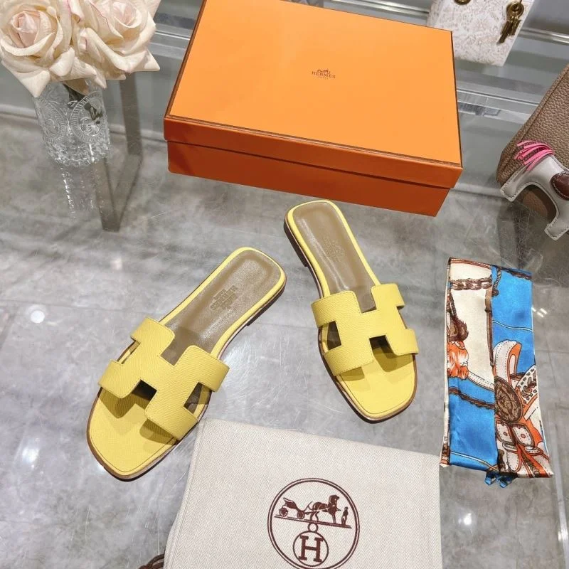 Mirror quality Hermes Slippers
