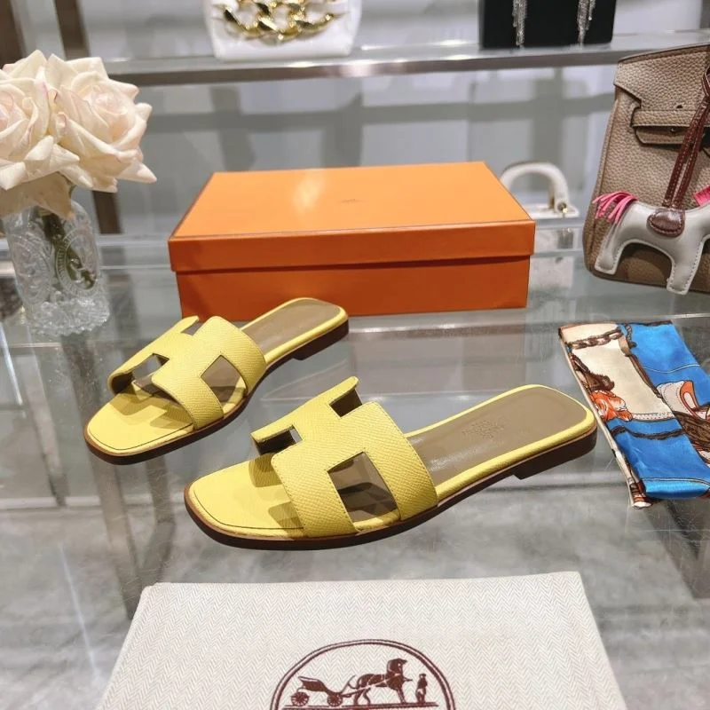 Mirror quality Hermes Slippers