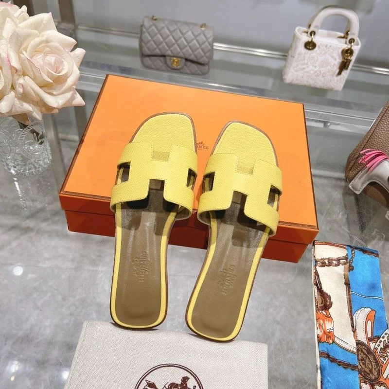 Mirror quality Hermes Slippers