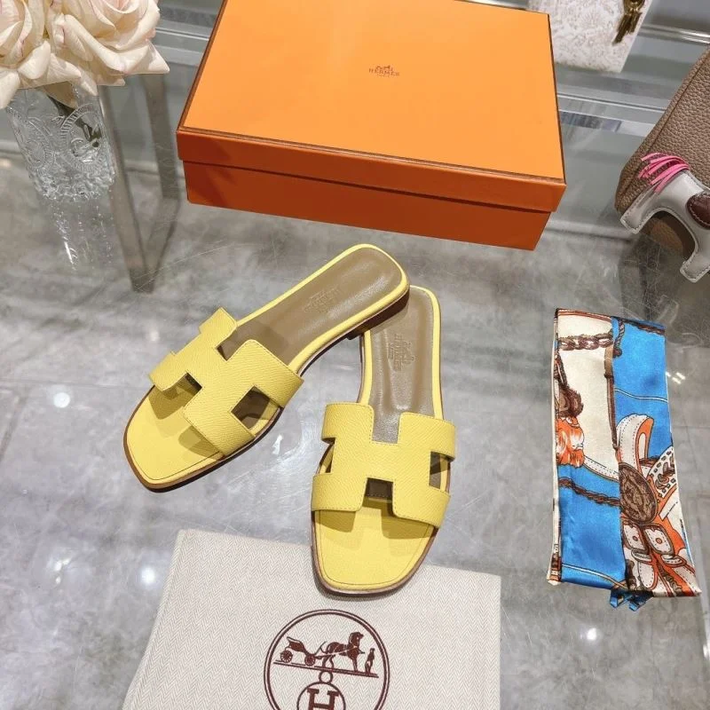 Mirror quality Hermes Slippers