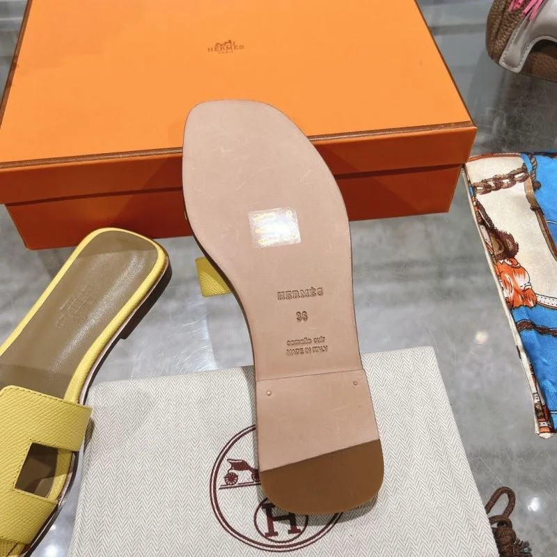 Mirror quality Hermes Slippers
