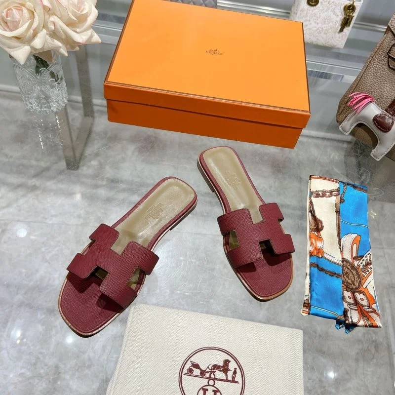 Value-priced Hermes Slippers