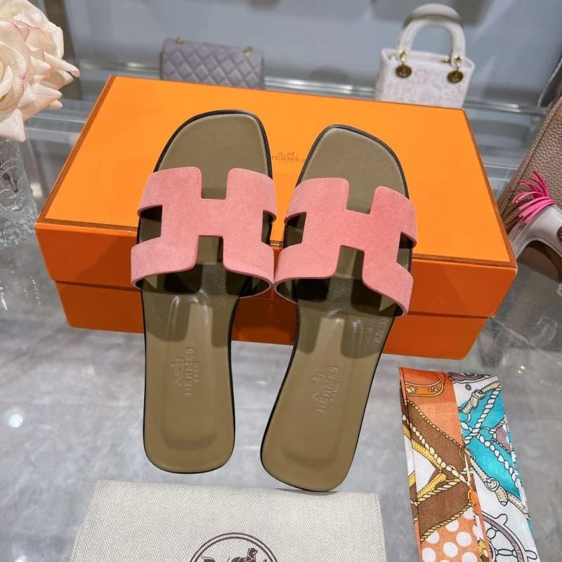 Indistinguishable Hermes Slippers