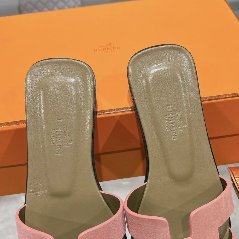 Indistinguishable Hermes Slippers