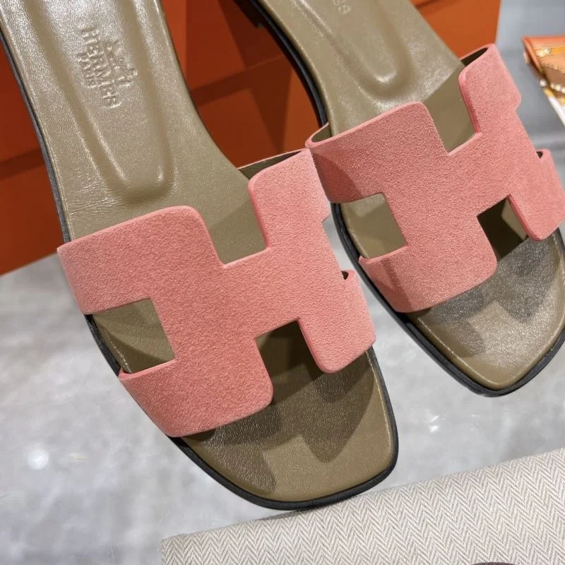 Indistinguishable Hermes Slippers