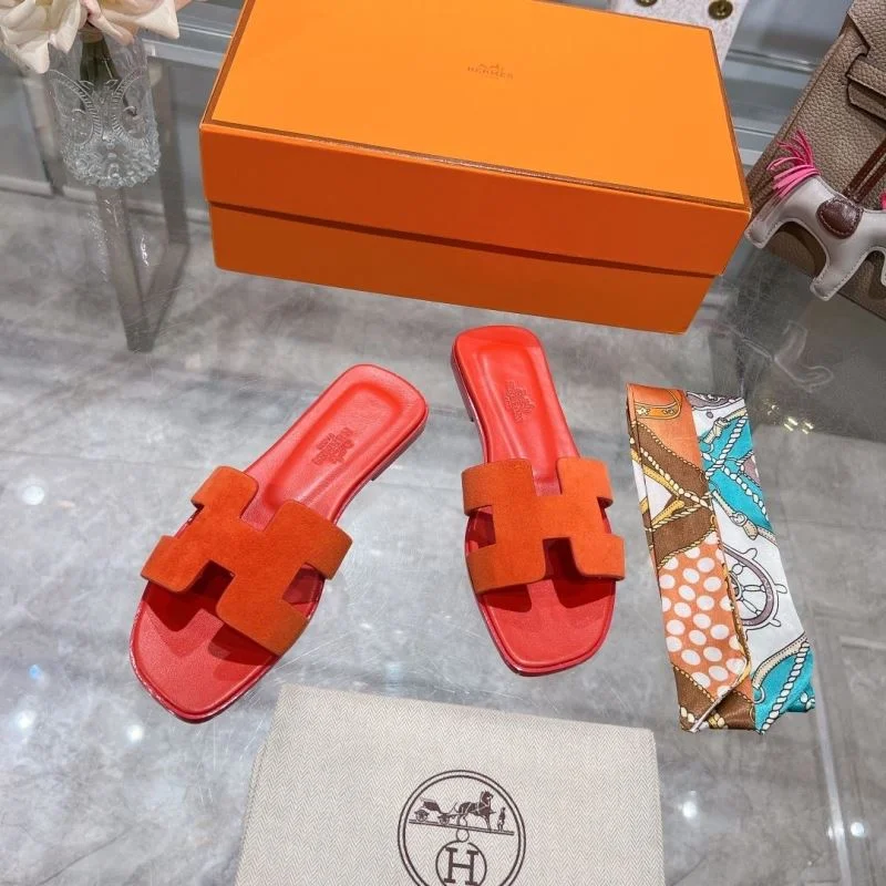 Brand-authenticated Hermes Slippers