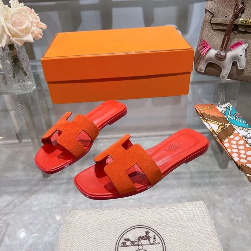 Brand-authenticated Hermes Slippers