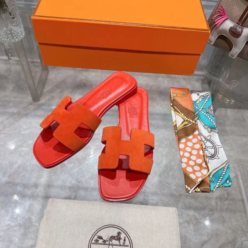 Brand-authenticated Hermes Slippers
