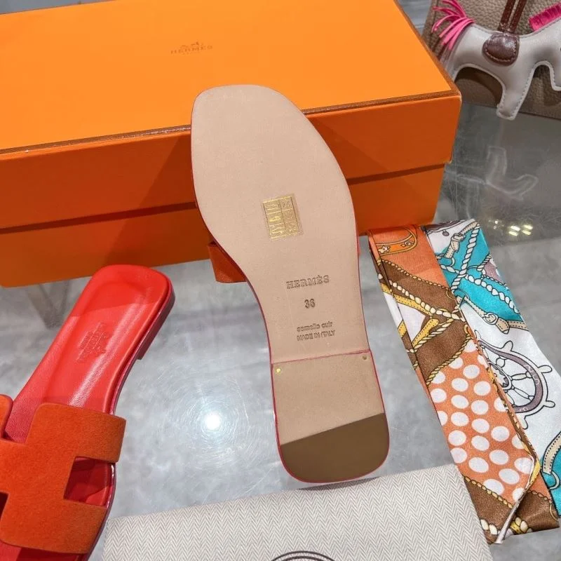 Brand-authenticated Hermes Slippers