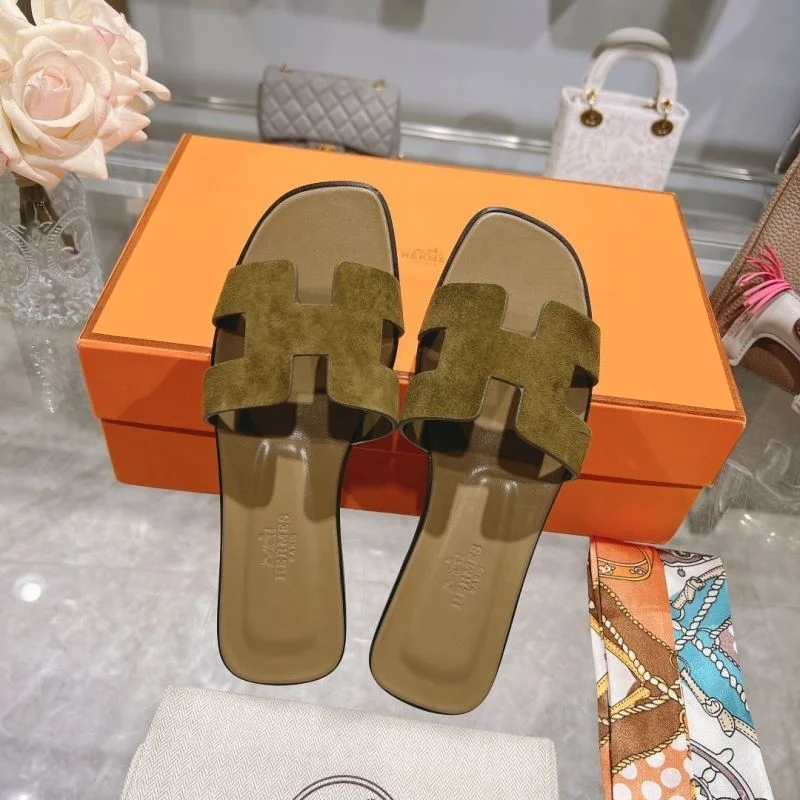 1:1 copy Hermes Slippers