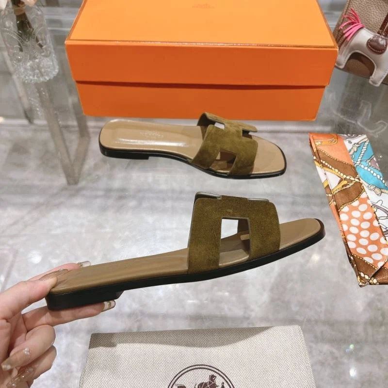 1:1 copy Hermes Slippers
