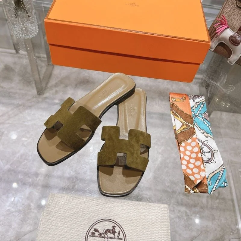 1:1 copy Hermes Slippers