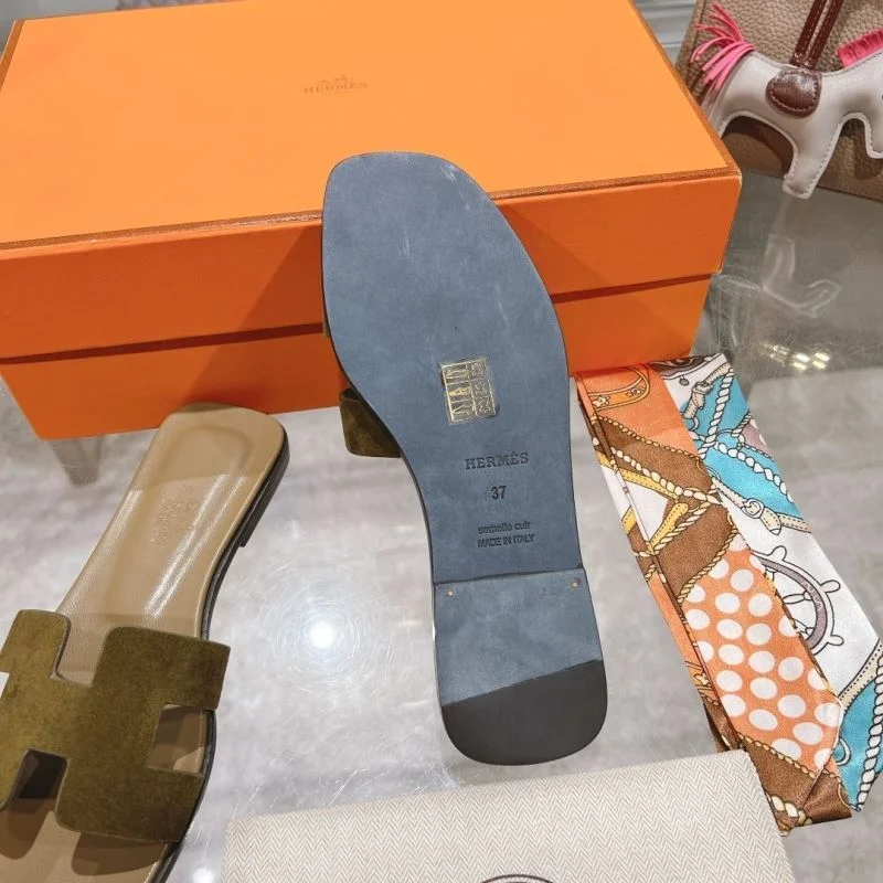 1:1 copy Hermes Slippers