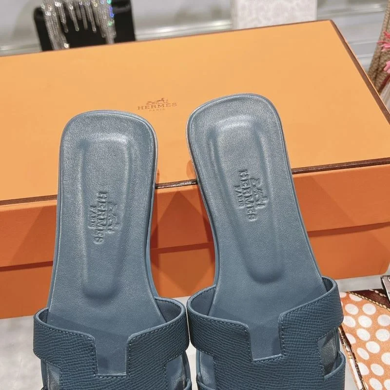 Indistinguishable Hermes Slippers