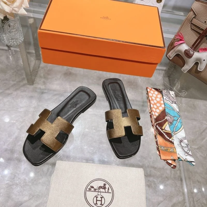 Value-priced Hermes Slippers