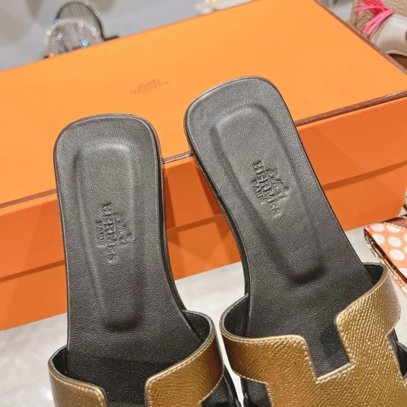 Value-priced Hermes Slippers