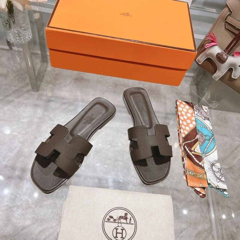 Brand-authenticated Hermes Slippers