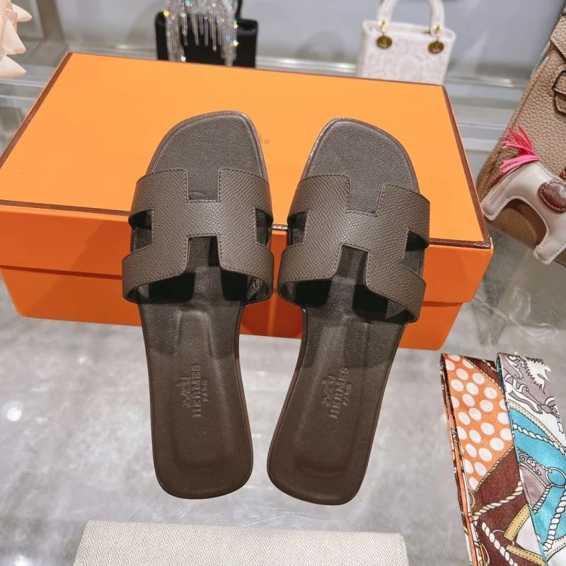 Brand-authenticated Hermes Slippers